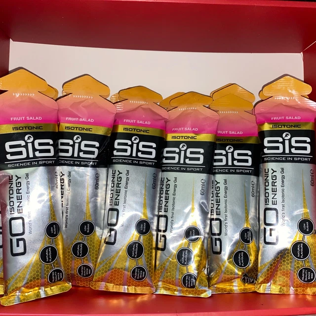 SIS GO ISOTONIC Fruit Salad Energy Gel 60ml - 20 X Sachets. Exp - 6/25 ...