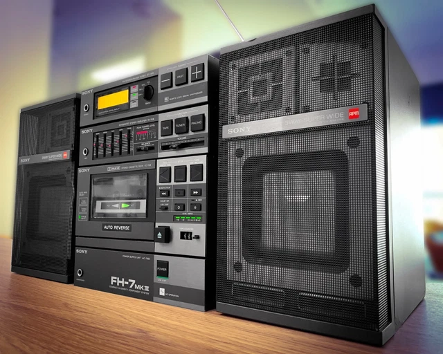 SONY FH-7 MARK III 🌈RaRe🌈 Vintage Stereo Cassette HiFi System £2,699.00 ...