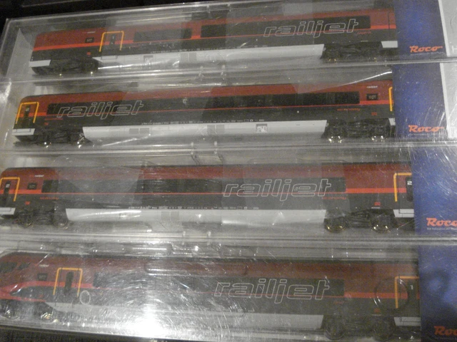 ROCO OBB 64089+64182 Railjet Coach Set of 7 £550.00 - PicClick UK