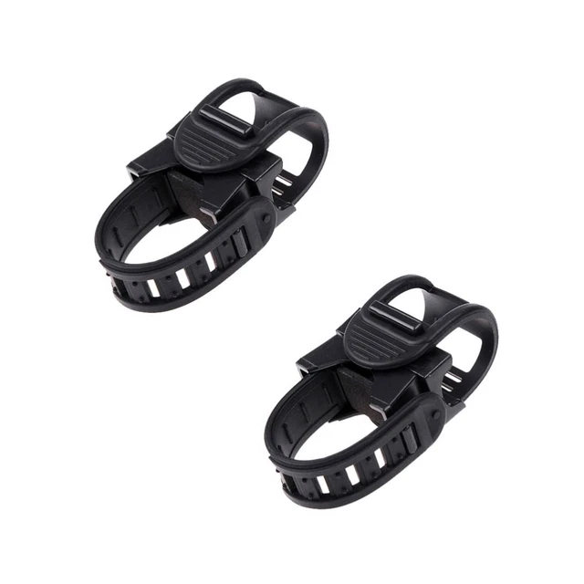 2 PCS BICYCLE Light Clip Handlebar Mount Flashlight Holder for Bike $23.99 - PicClick AU