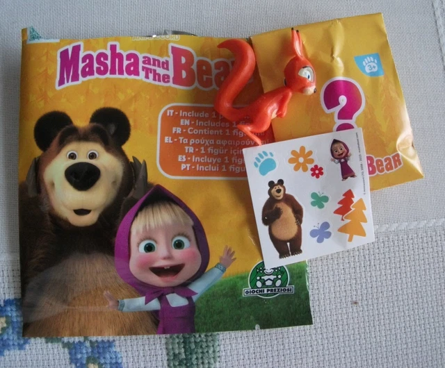 MASHA ET MICHKA figurine 🌟 écureuil EUR 8,00 - PicClick FR