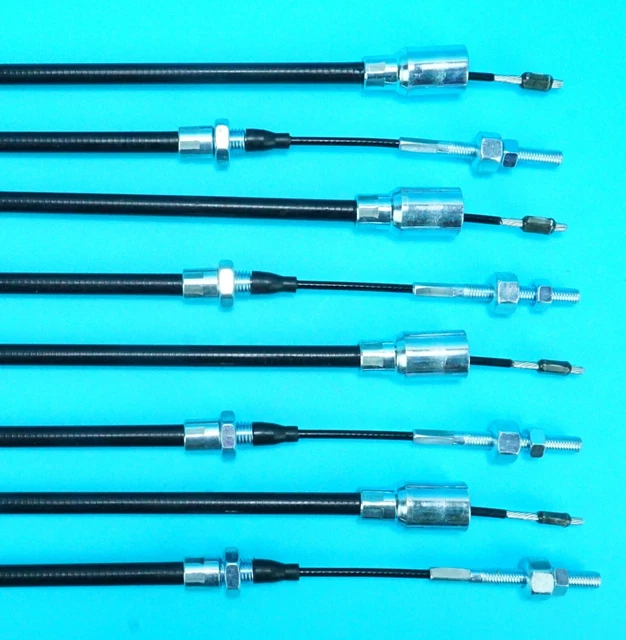 TWIN AXLE LONG Life Brake Cables for Ifor Williams Box Van Trailer ...