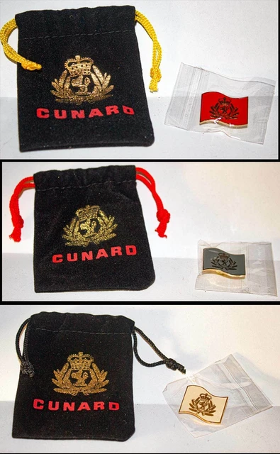 CUNARD -LOYALTY Pins - viel Fahrer Pins - komplettes Set - selten EUR ...