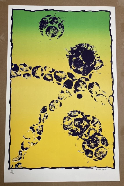 PIERRE ALECHINSKY, COPA Del Mondo 1982 Original Numered and Hand Signed ...