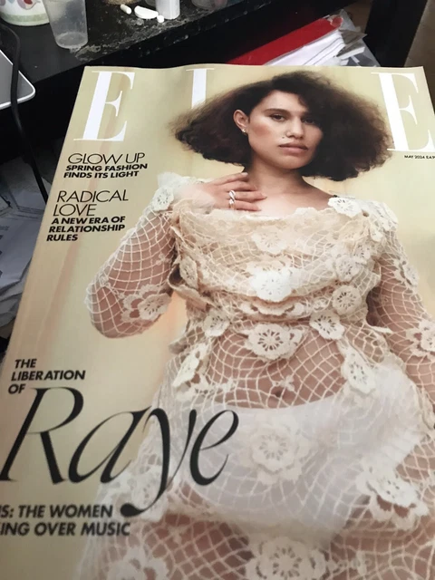 BRITISH ELLE MAGAZINE (UK) - May 2024 - The Liberation Of Raye - Spring ...