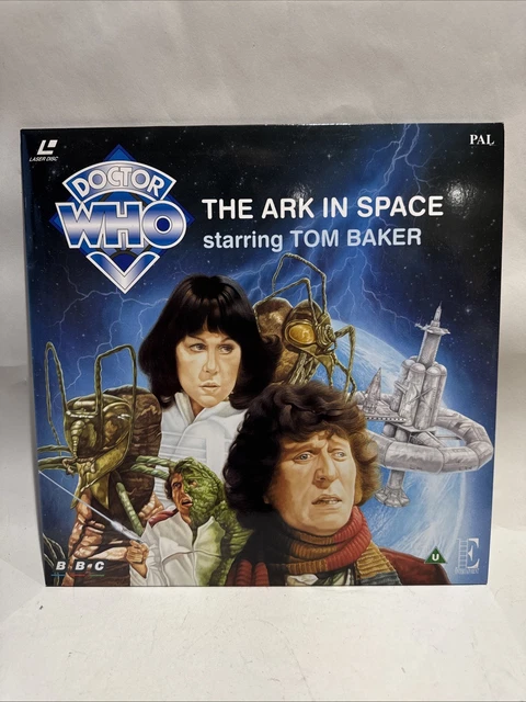 EX+/EX. DOCTOR WHO THE ARK IN SPACE Laserdisc. PAL EE1158. BBC Serial ...