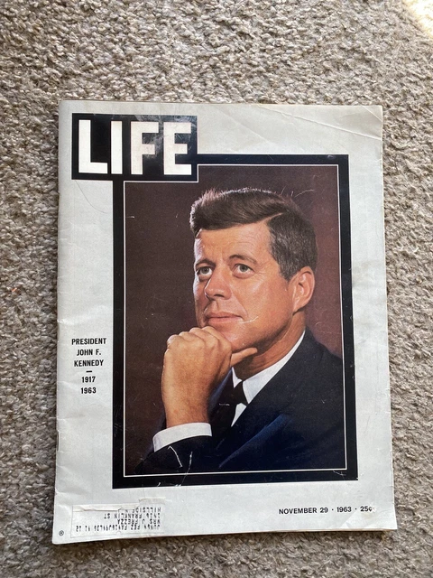 LIFE MAGAZINE JFK Assassination John F. Kennedy Death 11/29/63 Vintage ...