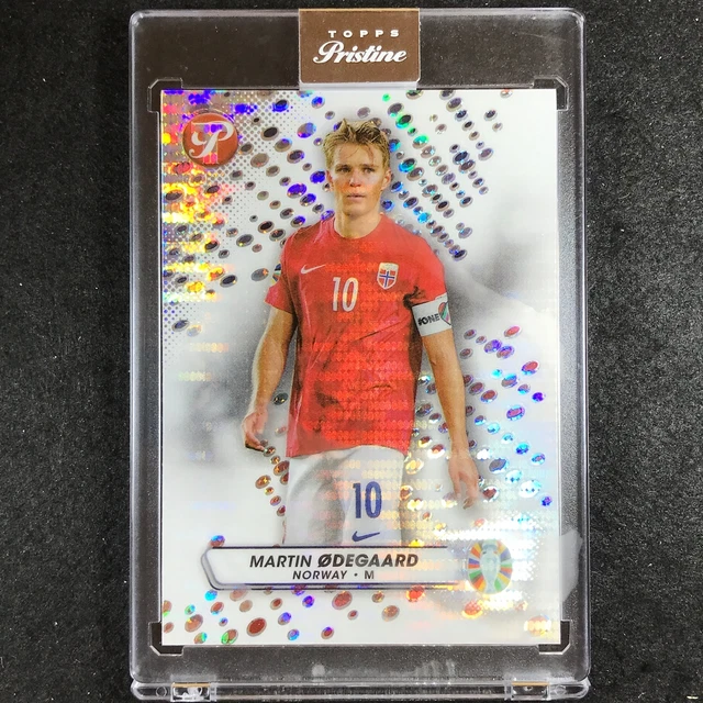 2023 TOPPS PRISTINE Road to Euro MARTIN ODEGAARD Pristine Refractor ...