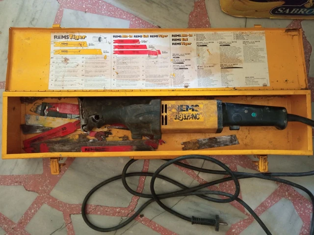REMS TIGER PIPE Reciprocating Saw Type RW 56 £159.59 - PicClick UK