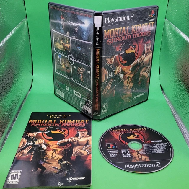 MORTAL KOMBAT SHAOLIN Monks PS2 Sony PlayStation 2 CIB $59.99 - PicClick CA