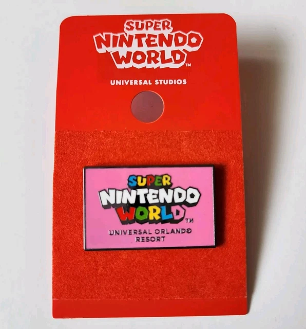 UNIVERSAL STUDIOS EPIC Universe Super Nintendo World Orlando Resort Pink Pin £14.66 - PicClick UK