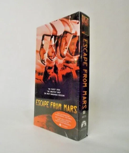ESCAPE FROM MARS Sealed Promotion Only VHS Tape Paramount 1999 ...