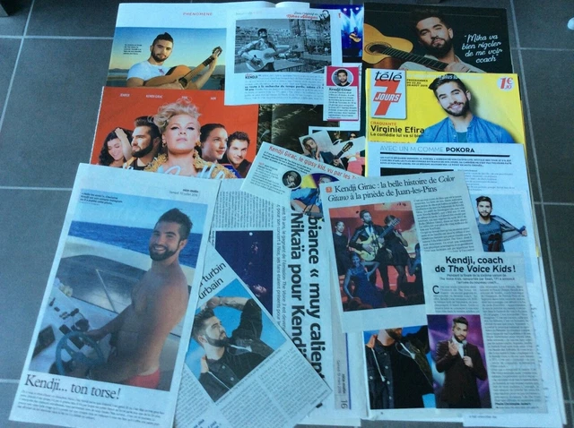 KENDJI GIRAC - Coupures De Presse Clipping EUR 5,00 - PicClick FR