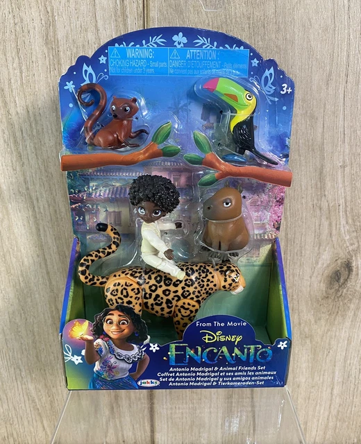 DISNEY ENCANTO ANTONIO Madrigal and Animal Friends Set Of 5 Figures ...