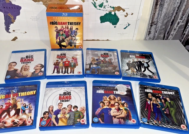 BLU RAY THE Big Bang Theory Seasons 1 To 9 £10.78 - PicClick UK