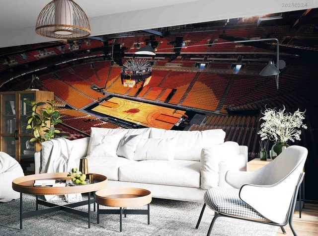 3D AMERICAN AIRLINES Arena Sports Wall Murals Wallpaper Murals Wall ...
