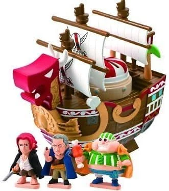ONE PIECE CHARA Bank Pirate Ship Series Shanks' Red Force Figure £43.21 ...