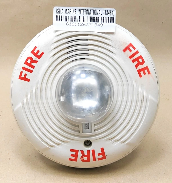 SYSTEM SENSOR PC2W White Ceiling Horn Strobe N04-2339-002 £97.30 ...