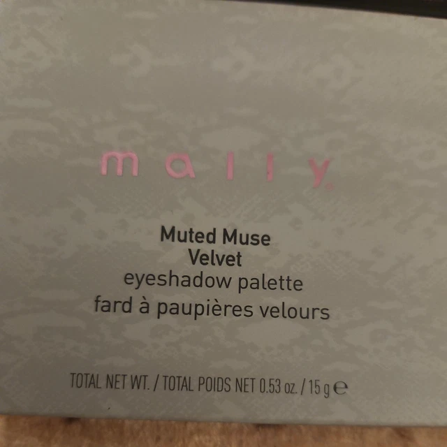 MALLY MUTED MUSE Velvet Eyeshadow Palette NIB Makeup Light Medium & Deep Shades £10.79 - PicClick UK