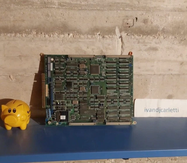 MOTHERBOARD A BOARD capcom cps1 dash pcb 100% original jamma works ...