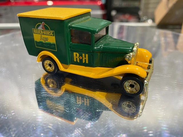MATCHBOX MODEL A Ford MB038 River Horse Lager Beer Truck Van 1/64 Hot ...