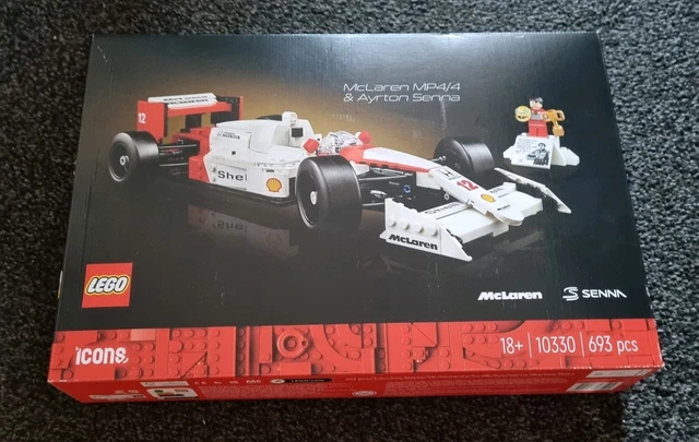 LEGO ICONS: MCLAREN Mp4/4 & Ayrton Senna (10330) £37.12 - PicClick UK