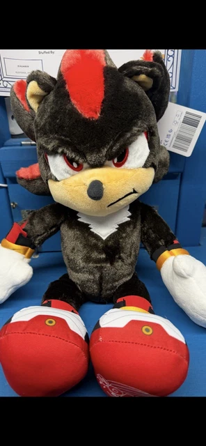BUILD A BEAR Shadow From Sonic The Hedgehog 3 NO SOUND PLUSH BNWT Gift ...