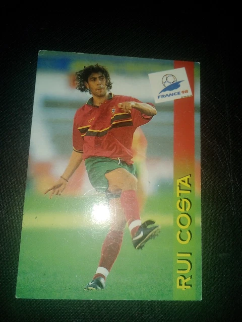 #25 RUI COSTA Portugal POR Karte Card Karte PANINI Nestlé France WM ...