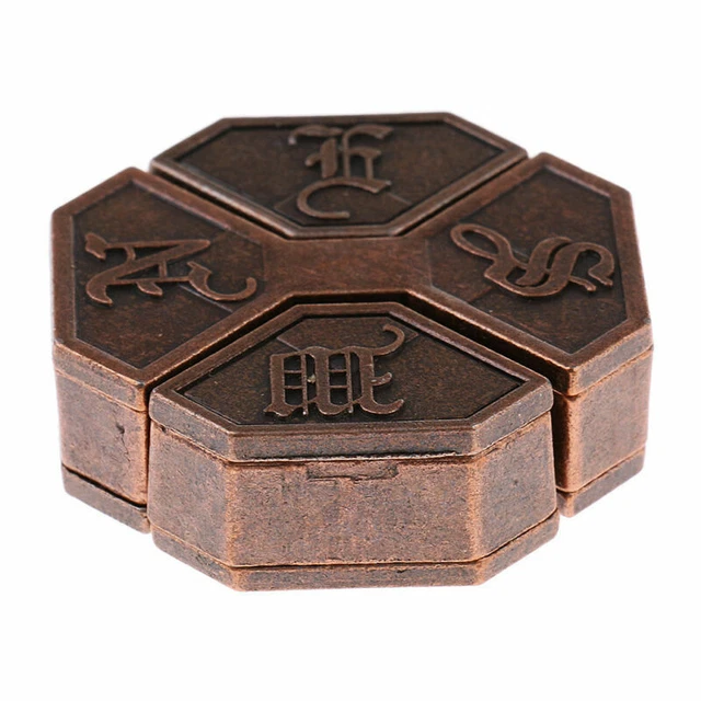 CLASSIC CHINESE PUZZLE Box Lock Brain Teaser Hard Intelligence IQ Test ...