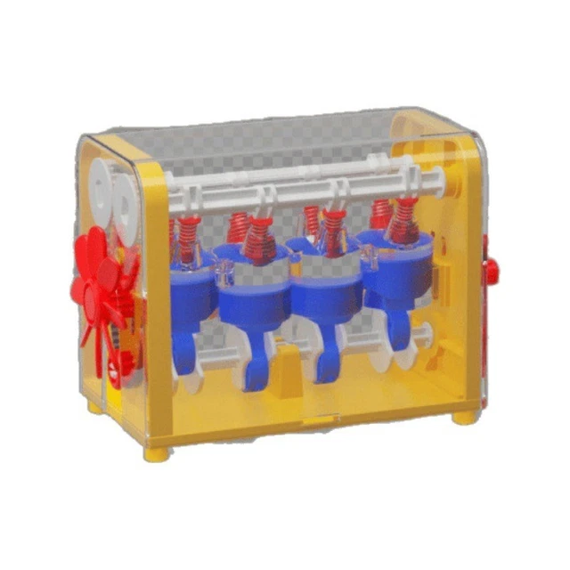 ENGINE MODEL KIT For Kids Science Experiment Educational Toy Mechanical ...