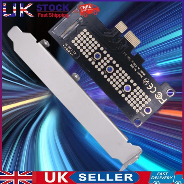 M.2 NGFF HARD Disk Converters Black NVMe PCIE SSD Risers for 2230-2280 ...