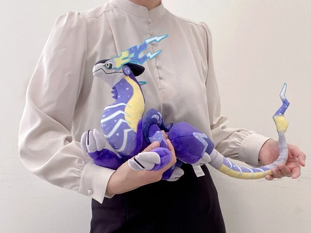 MIRAIDON PLUSH DOLL Pokemon Scarlet Violet Pokemon Center Original ...