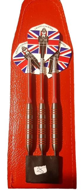 NEW HARROWS RED Ring 25g Eric Bristow Rare Darts £85.00 - PicClick UK