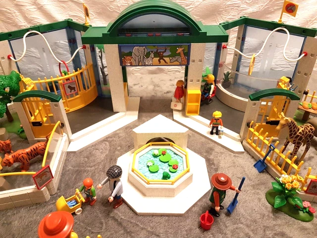 PLAYMOBIL 3240 LARGE Zoo Zoo with Lots of Accessories £84.78 - PicClick UK