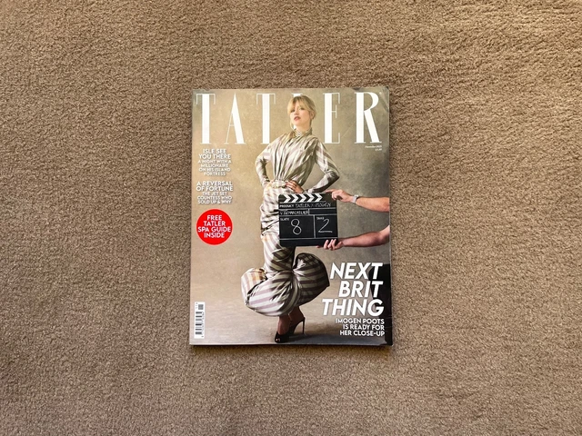 TATLER MAGAZINE NOVEMBER 2025 imogen poots next brit thing + tatler spa ...