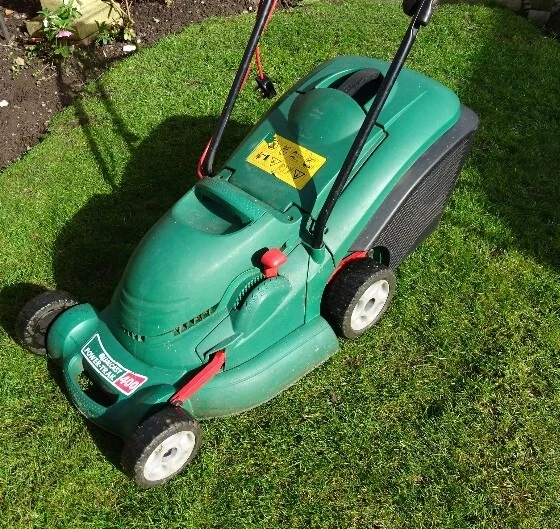 BOSCH QUALCAST POWER-TRAK 400 Electric Push Rotary Mower £25.00 ...