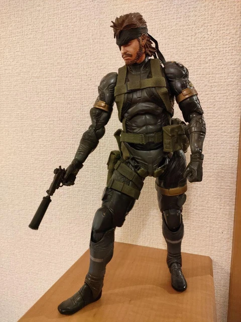 METAL GEAR SOLID PEACE WALKER PLAY ARTS改 SNAKE Sneaking Suit Ver. N/Box ...