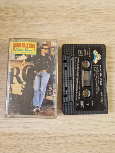 ANCIENNE CASSETTE AUDIO vintage k7 DAVID HALLYDAY EUR 9,99 - PicClick FR