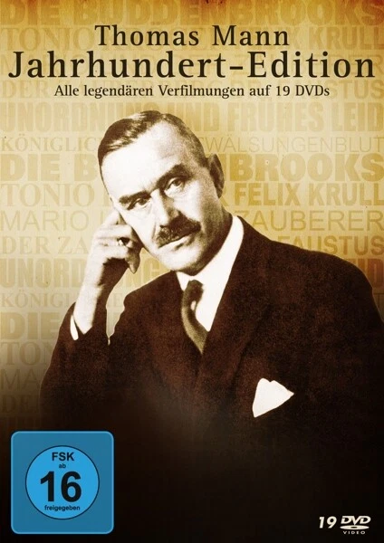 THOMAS MANN: JAHRHUNDERT-EDITION (Alle Verfuegbare - Mann,Thomas 19 Dvd ...