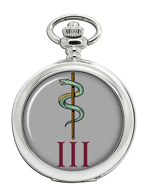 3 MEDICAL REGIMENT, British Army Pocket Watch EUR 53,92 - PicClick FR