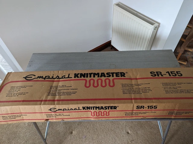 KNITMASTER SR155 CHUNKY Ribber/Ribbing Machine Attachment £10.00 ...