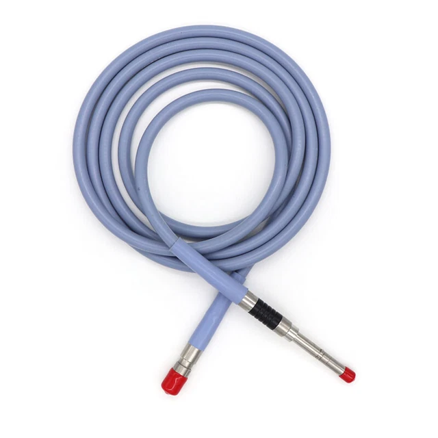 ENDOSCOPE SOURCE LUMINEUSE câble fibre optique ø4X3/1,8/2,5M pour de ...