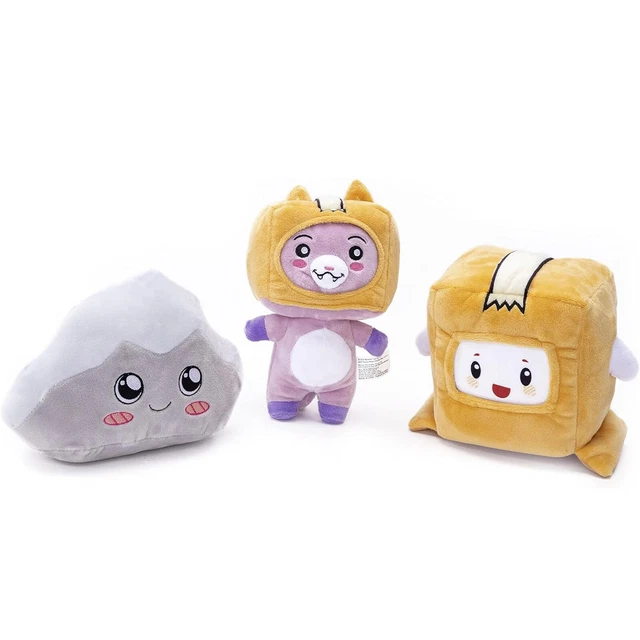 LANKYBOX ROBOT PLUSH Soft Stuffed Toy Kid Game Figure Plushie Doll UK ...