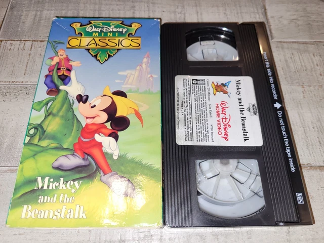 Walt Disney Mini Classics Mickey And The Beanstalk Vhs 1991 1800 0437