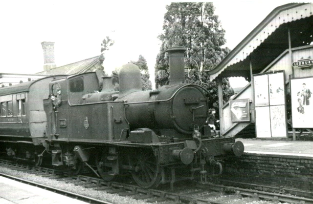 RAILWAY PHOTO GWR 14XX Class 0-4-2T No 1464 at Ledbury 1954 by ...