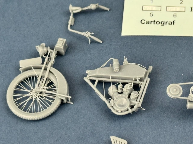 1:35 COPPER STATE Models #B35-002 Wanderer 4hp 2-cyl 1916 Model. 3d ...
