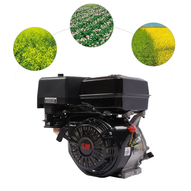 MOTOR 15 PS 9.7KW 4-Takt 420CC Benzinmotor Motor Kartmotor Benzin Standmotor Neu EUR 275,00 ...