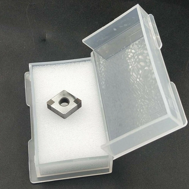 HAUT FINITION TOURNANT Fentes Cbn Bore Nitrite Insert Diamant Super Dur ...