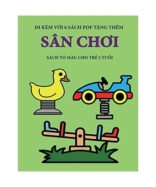 SÁCH TÔ MÀU cho trẻ 2 tuổi (Sân chơi): Cuốn sách nà EUR 25,00 - PicClick FR