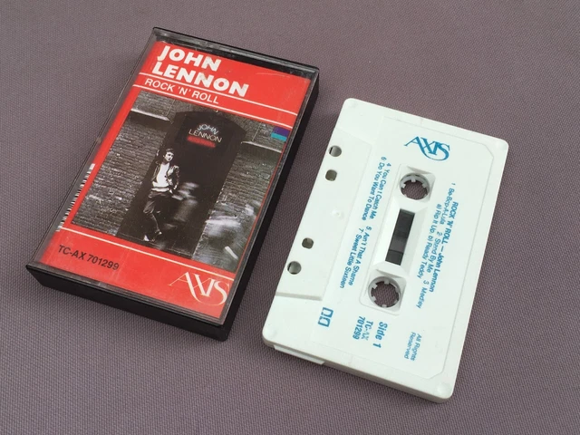 VINTAGE JOHN LENNON Cassette TAPE, Rock 'N' Roll - Beatles... $23.20 - PicClick AU